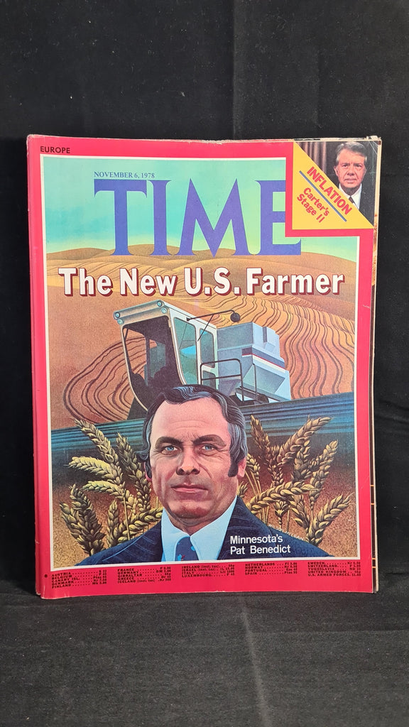Hedley Donovan - Time Magazine November 6 1978 – Richard Dalby's Library