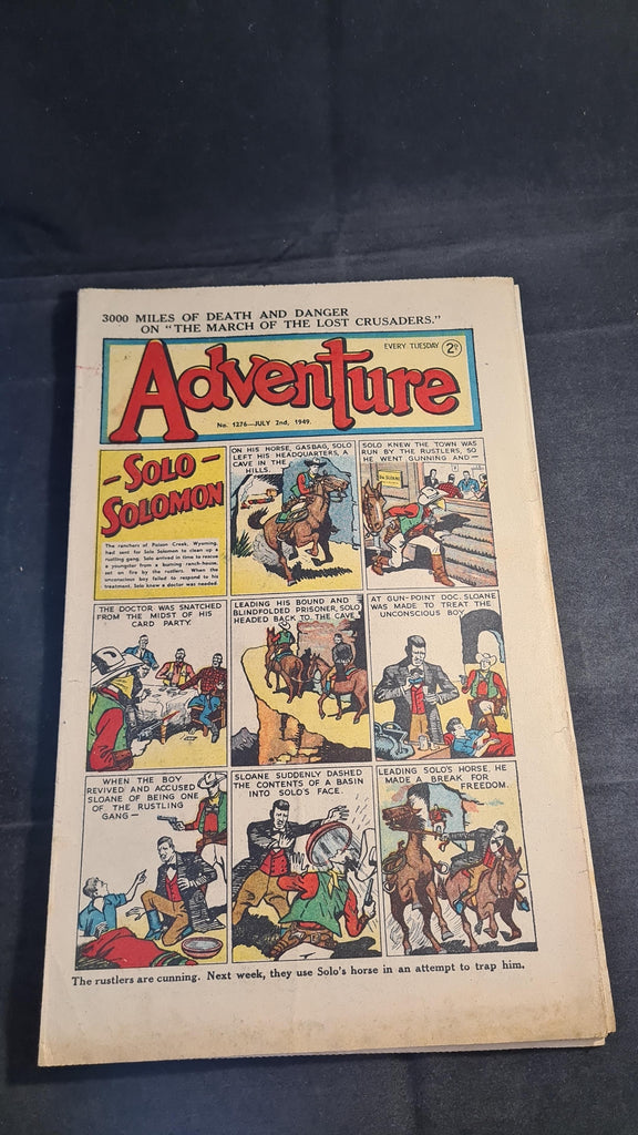 Adventure Magazine Number 1276, July 2nd, 1949 – Richard Dalby's Library