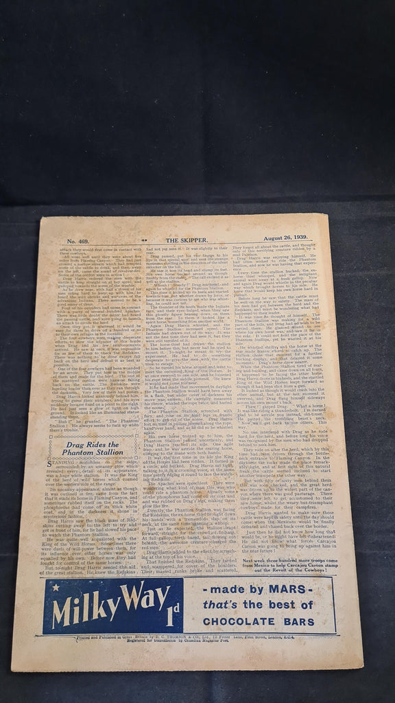 The Skipper Number 469 August 26th 1939 – Richard Dalby's Library