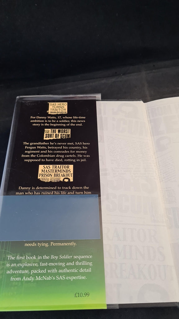Andy McNab & Robert Rigby - Boy Soldier, Doubleday, 2005, Signed x 2 ...