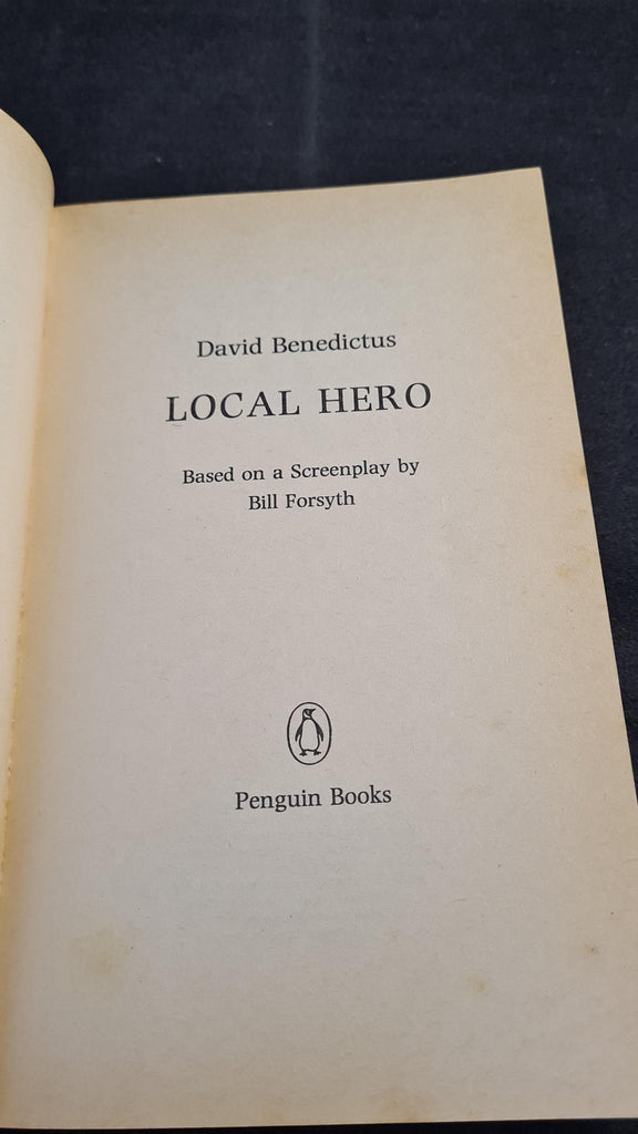 David Benedictus - Local Hero, Penguin Books, 1983, Paperbacks ...