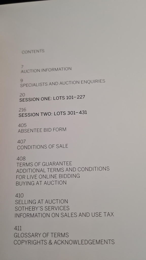 Sotheby's 15 November 2016, Impressionist & Modern Art, New York ...