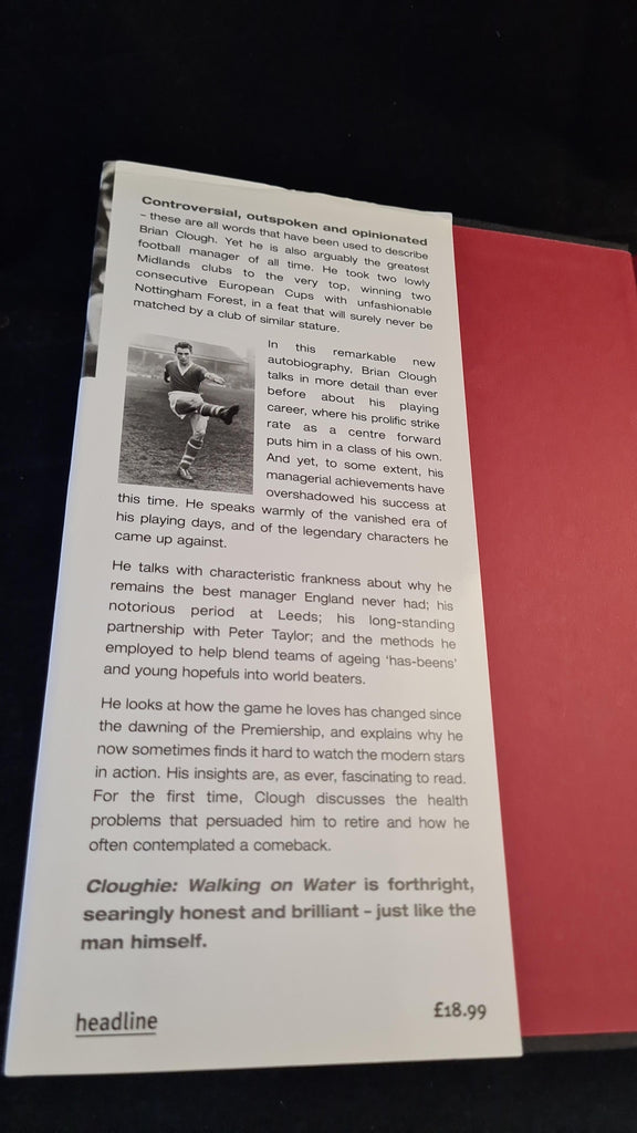 Brian Clough - Cloughie Walking on Water, Headline, 2002 – Richard ...