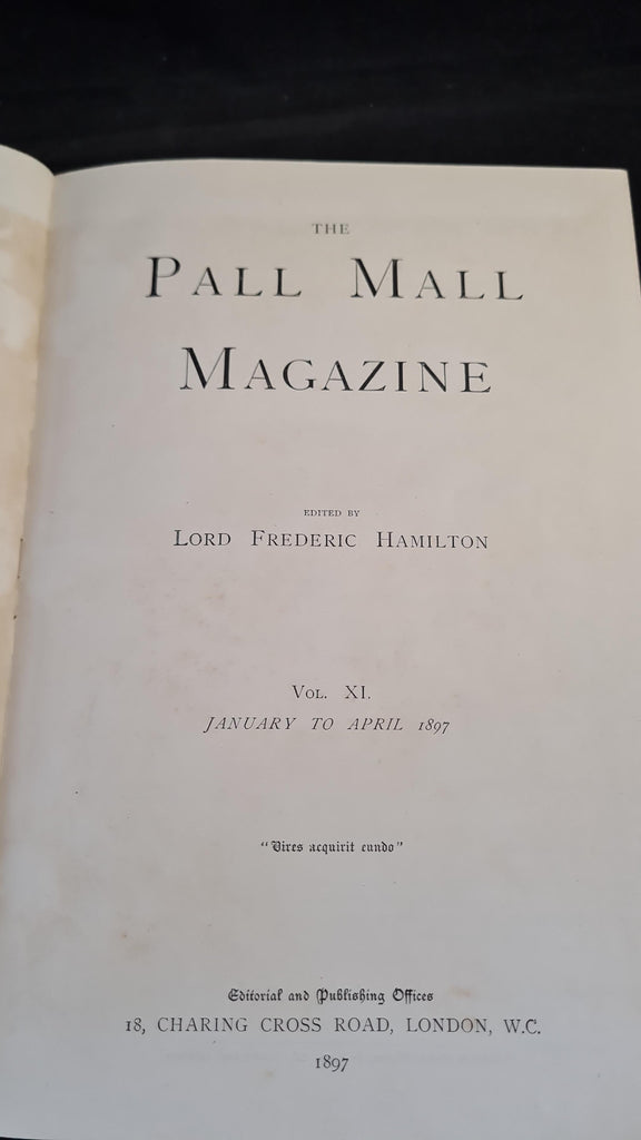 Lord Frederic Hamilton - The Pall Mall Magazine XI Number 45 January ...