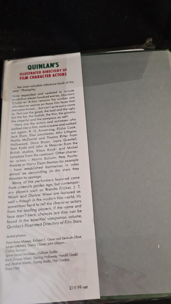 David Quinlan - Quinlan's Illustrated Directory of Film Character Acto ...