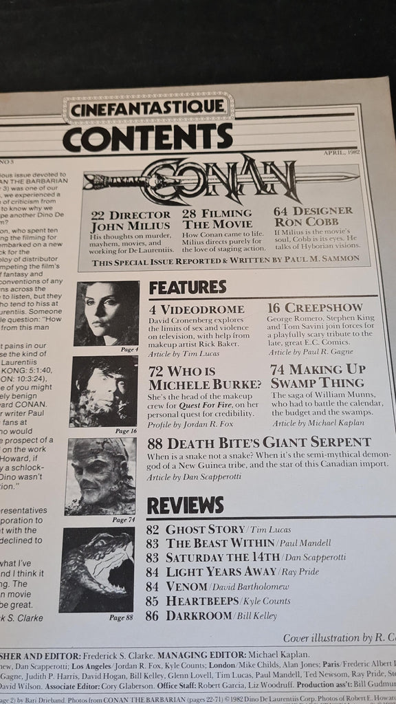 Cinefantastique Volume 12 Number 2 & 3 April 1982, Special Double Issu ...