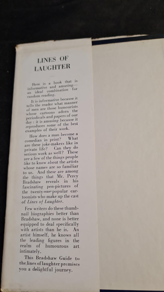 Percy V Bradshaw - Lines of Laughter, W H Allen, 1946 – Richard Dalby's ...
