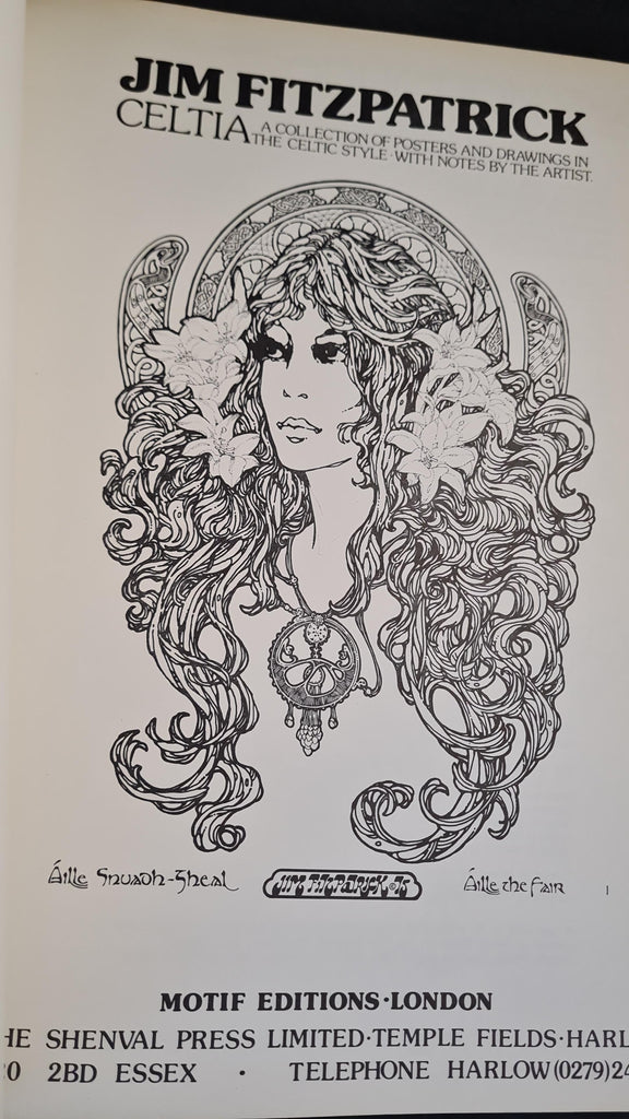 Jim Fitzpatrick Celtia, Motif Editions, 1975, Collection of Posters ...