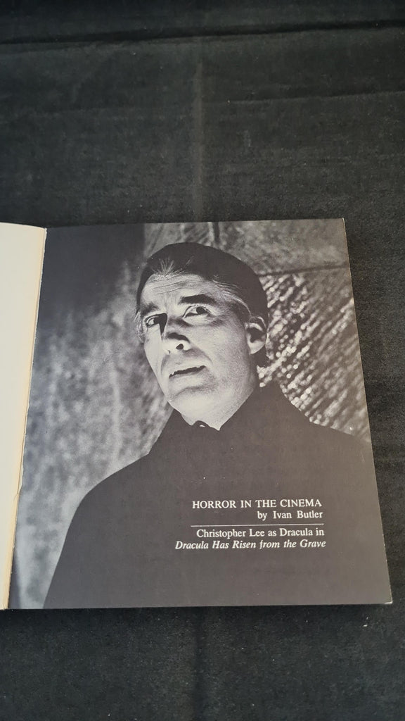 Ivan Butler - Horror in the Cinema, A Zwemmer, 1970, Paperbacks ...