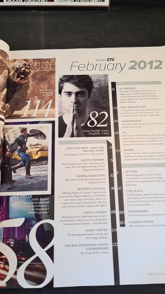 Empire Magazine Issue 272 February 2012 – Richard Dalby's Library