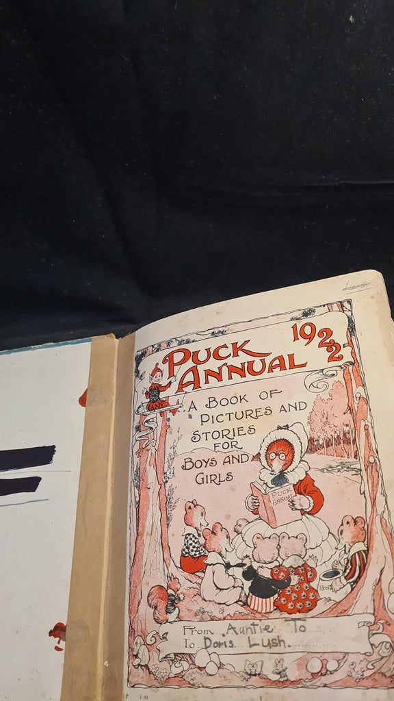 Puck Annual 1922, A Book of Pictures and Stories For Boys and Girls ...