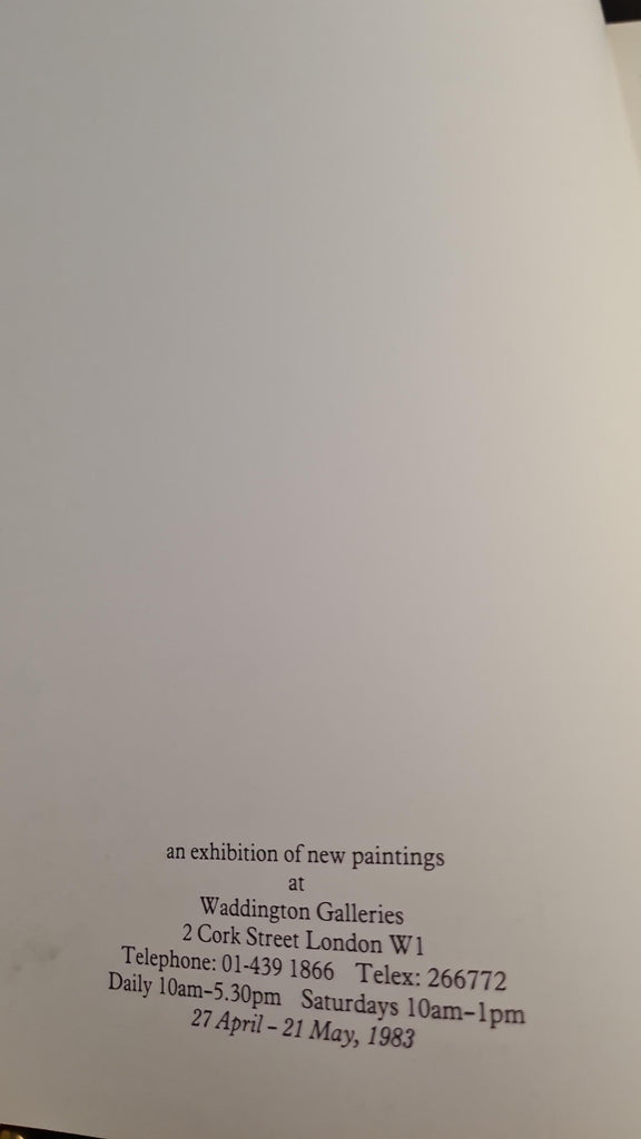 John Hoyland, Waddington Galleries 1983 – Richard Dalby's Library