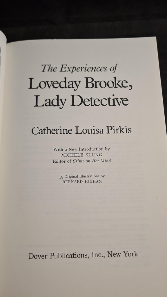 Catherine Louisa Pirkis - The Experiences of Loveday Brooke, Lady Dete ...