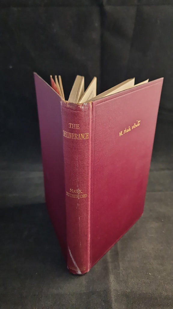 Mark Rutherford's Deliverance, T Fisher Unwin, 1923 – Richard Dalby's ...