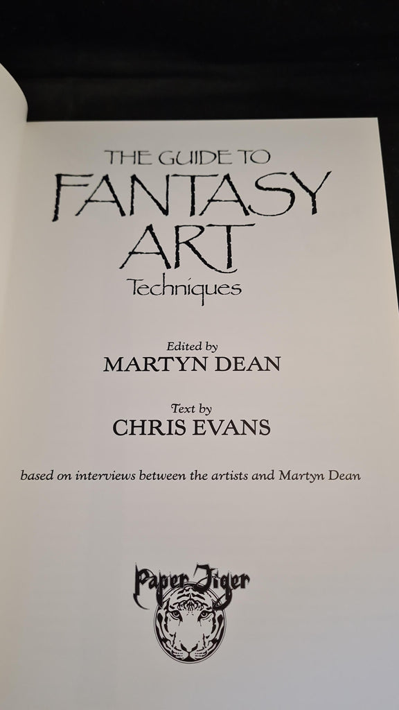 Martyn Dean - The Guide to Fantasy Art Techniques, Paper Tiger, 1994 ...