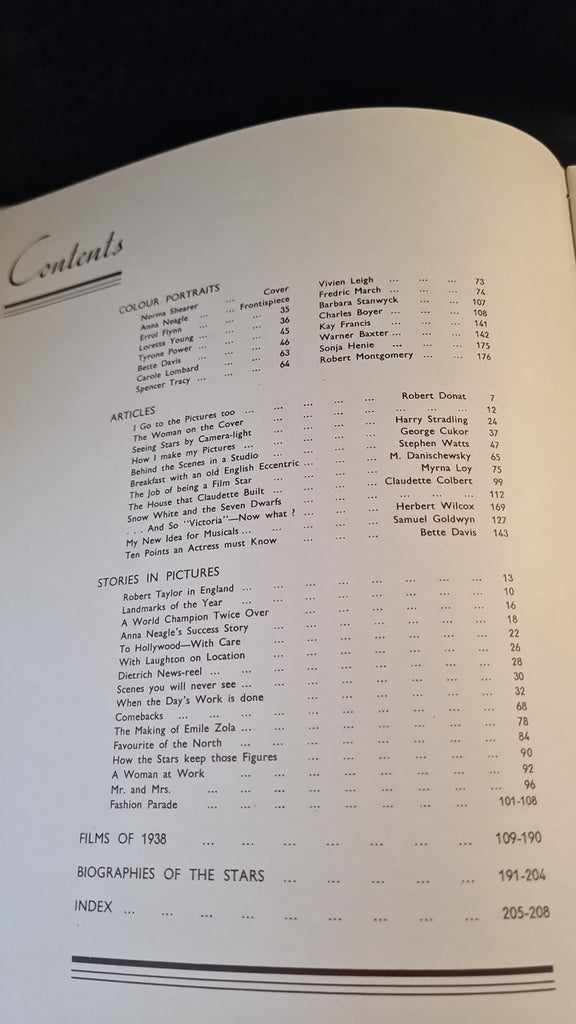 Stephen Watts - Stars and Films of 1938, Daily Express Publications ...