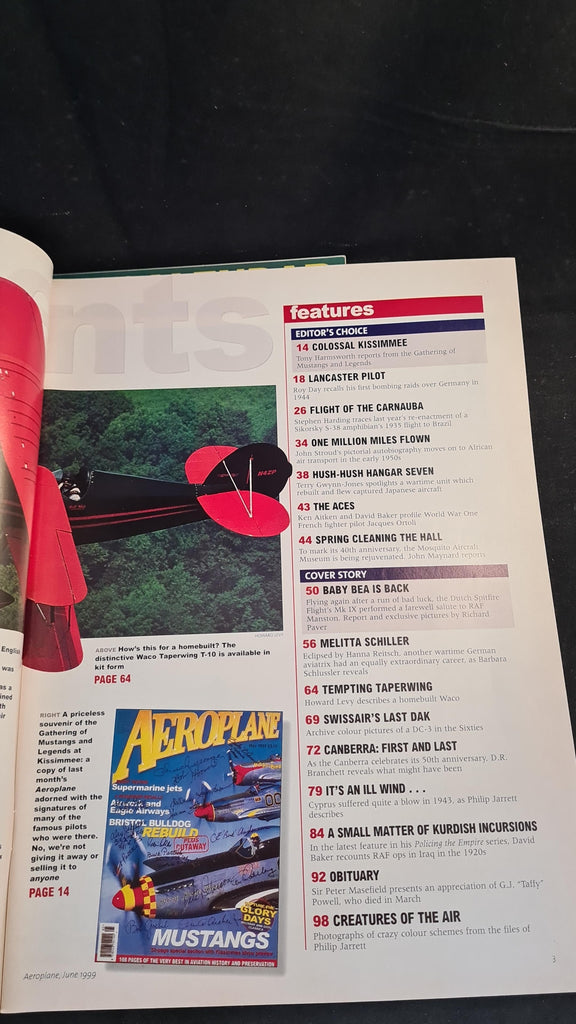 Aeroplane Magazine June 1999 – Richard Dalby's Library