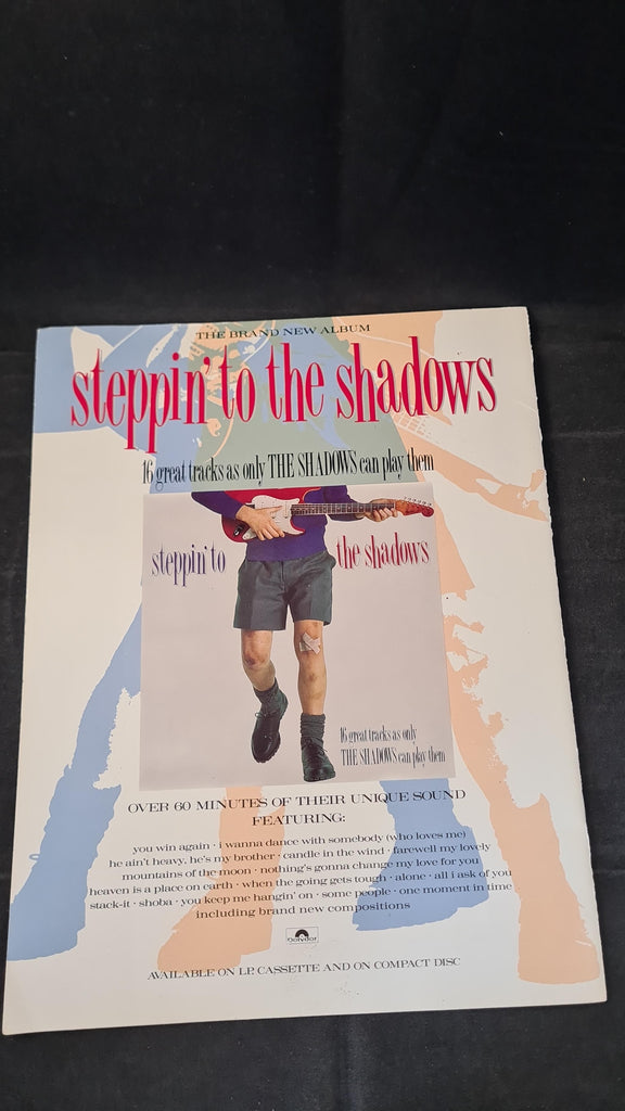 Shadows 30 Years of Hits in Concert Programme – Richard Dalby's Library