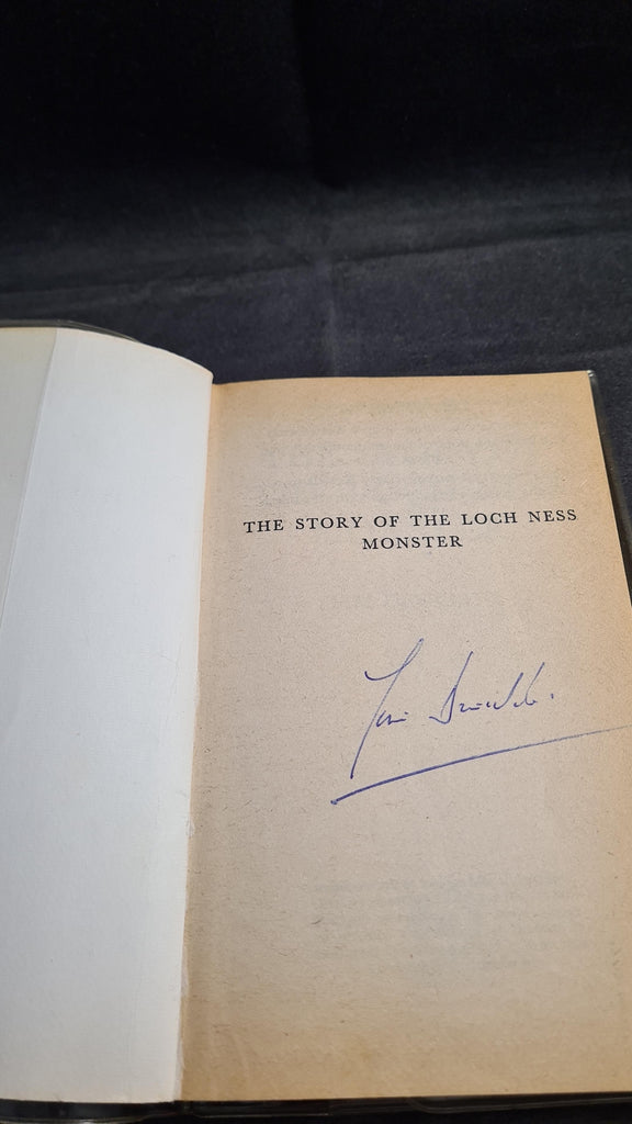 Tim Dinsdale - The Story of the Loch Ness Monster, Target, 1976, Signe ...