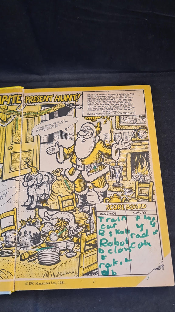 Whizzer and Chips Annual 1982, IPC Magazines – Richard Dalby's Library