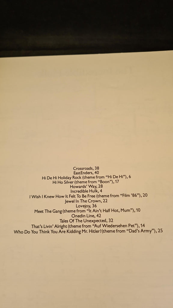 Frank Booth - It's Easy To Play TV Themes, Wise Publications, 1987 ...
