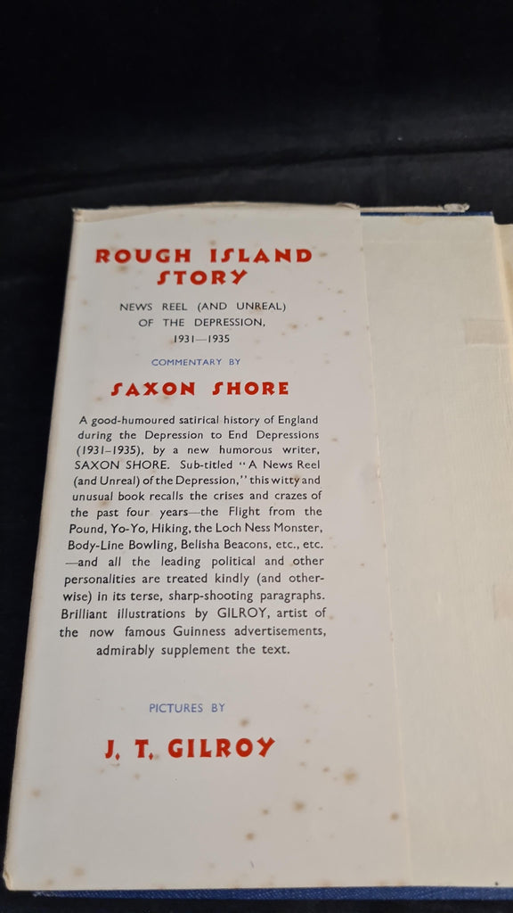 Saxon Shore - Rough Island Story, Methuen, 1935 – Richard Dalby's Library