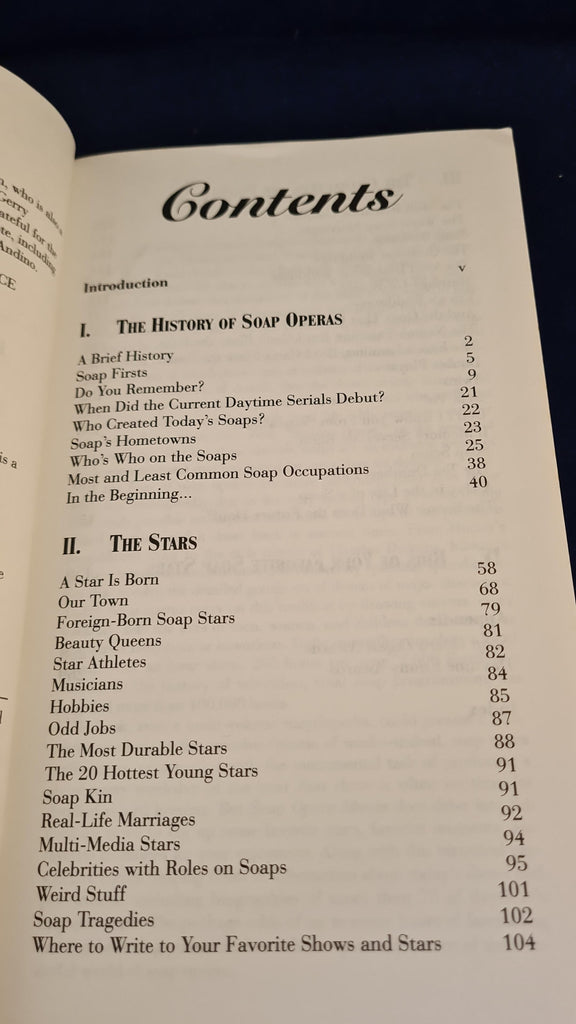 Tom Biracree - Soap Opera Mania, Prentice Hall, 1994, First Edition ...