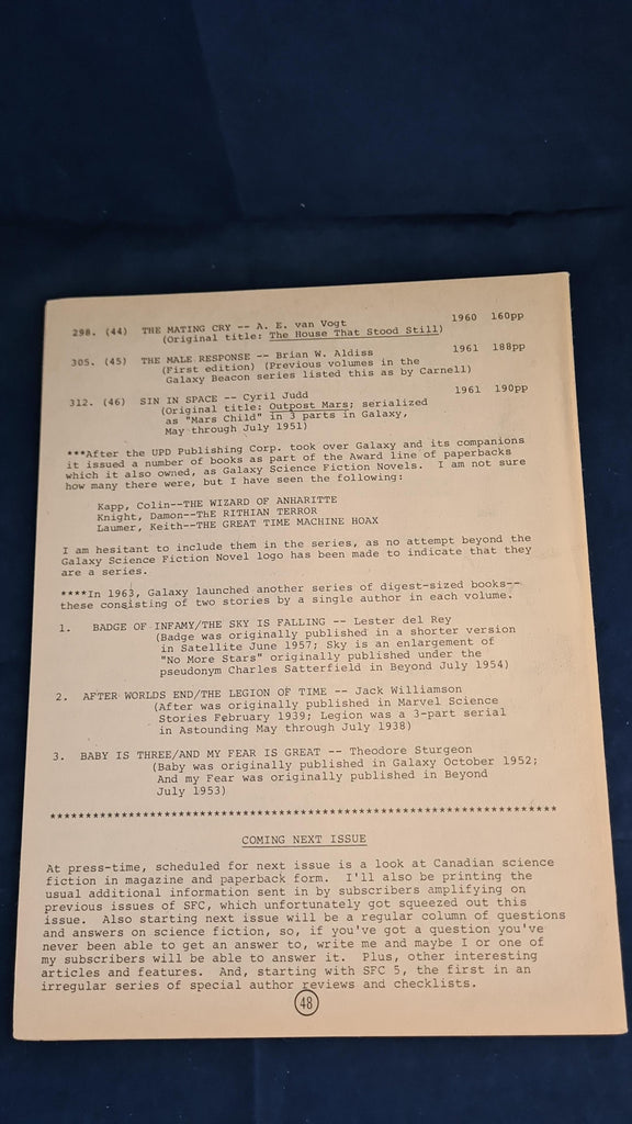 The Science-Fiction Collector 3, 1977 – Richard Dalby's Library