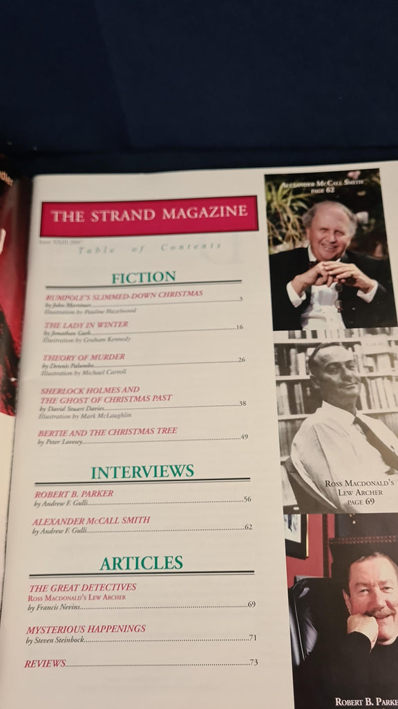 The Strand Magazine October-January Issue XXIII 2007 – Richard Dalby's ...