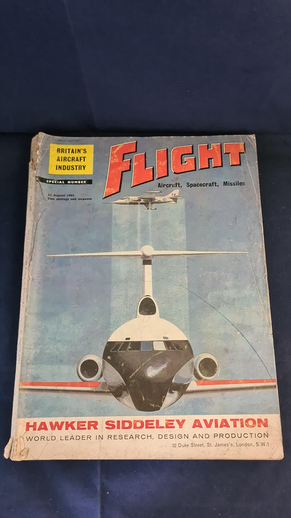 Flight International Magazine 31 August 1961 – Richard Dalby's Library