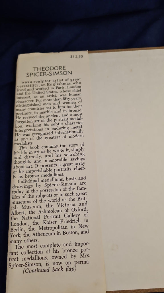 Theodore Spicer-Simson - Reminiscences, University of Miami Press, 196 ...