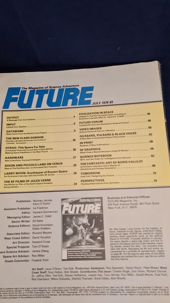 Future Life Magazine Number 3, July 1978 – Richard Dalby's Library