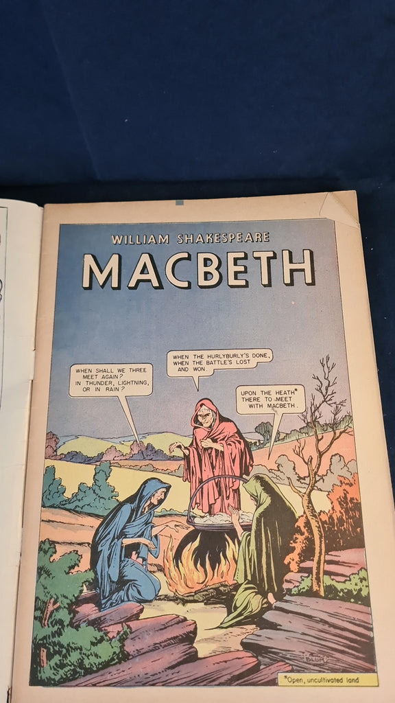 William Shakespeare - Macbeth, Classics Illustrated Number 4 – Richard ...