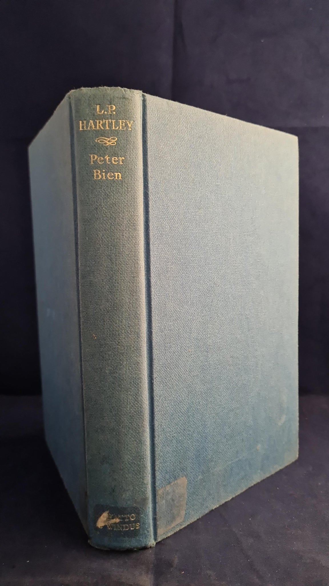 Peter Bien - L P Hartley, Chatto & Windus, 1963 – Richard Dalby's Library