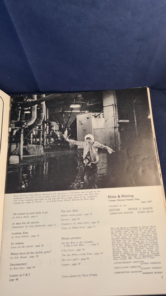 Films and Filming Magazine June 1967 – Richard Dalby's Library