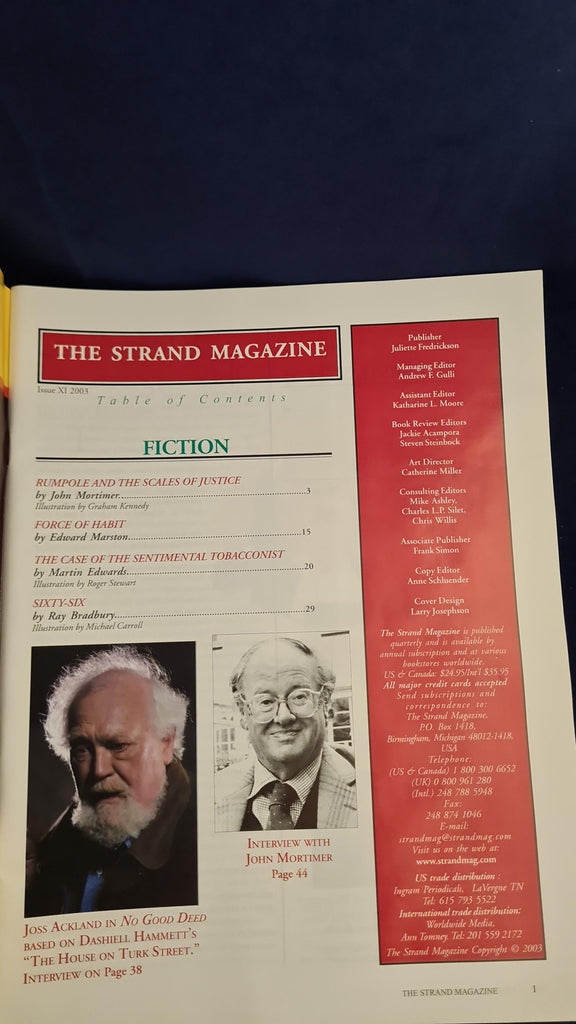 The Strand Magazine 2003 – Richard Dalby's Library