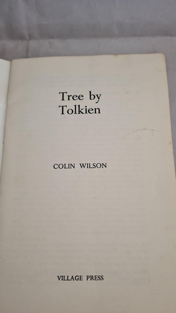 Colin Wilson - Tree by Tolkien, Village Press, 1974 – Richard Dalby's ...
