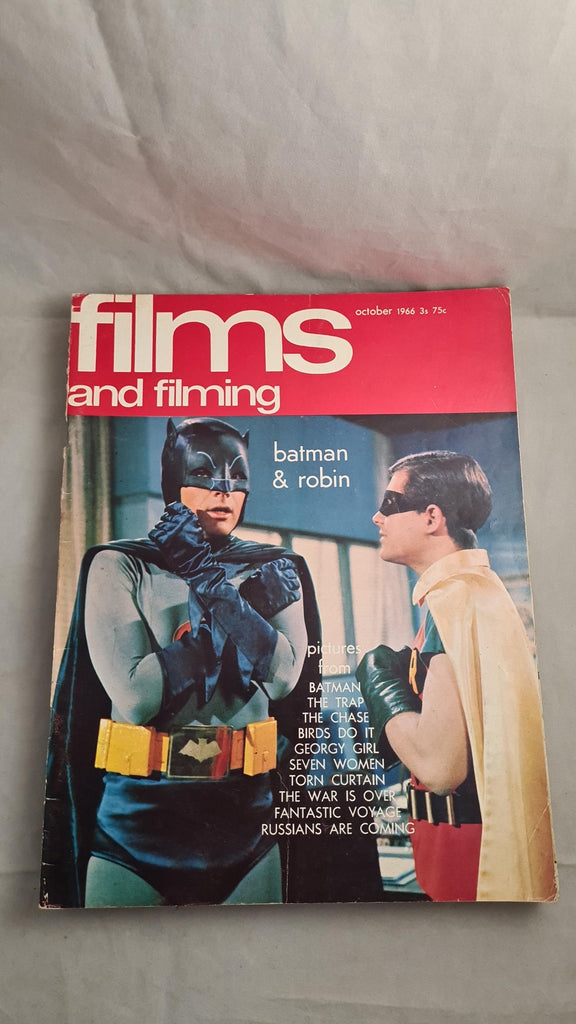 Films and Filming Magazine October 1966 – Richard Dalby's Library