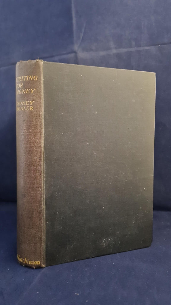 Sydney Horler - Writing For Money, Hutchinson & Co. no date – Richard ...
