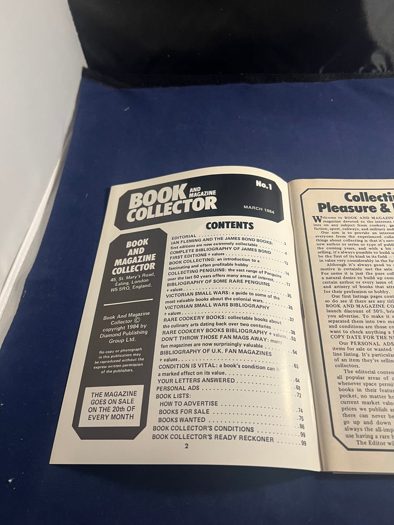 Book & Magazine Collector Number 1 March 1984 – Richard Dalby's Library