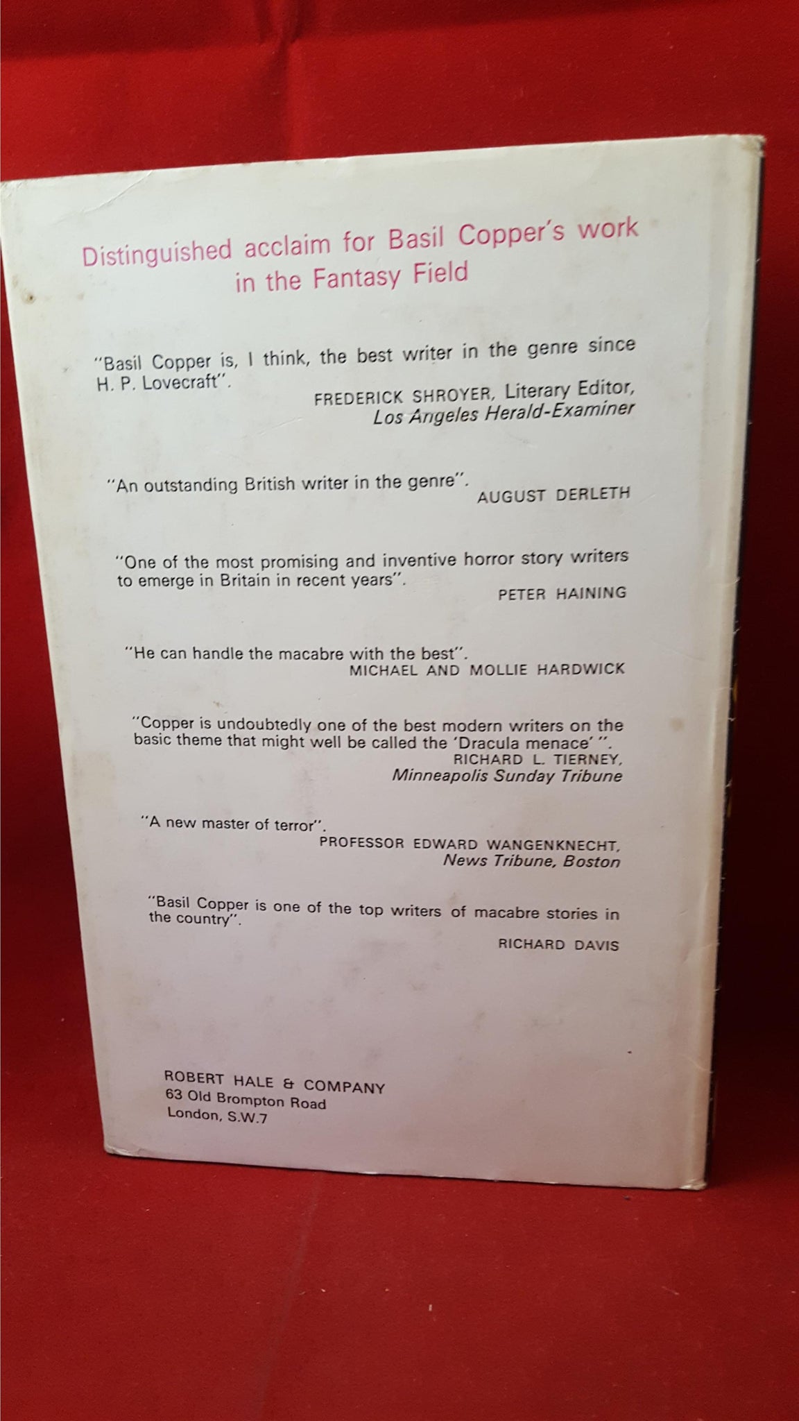 Basil Copper - The Great White Space, Robert Hale, 1974, 1st Edition ...