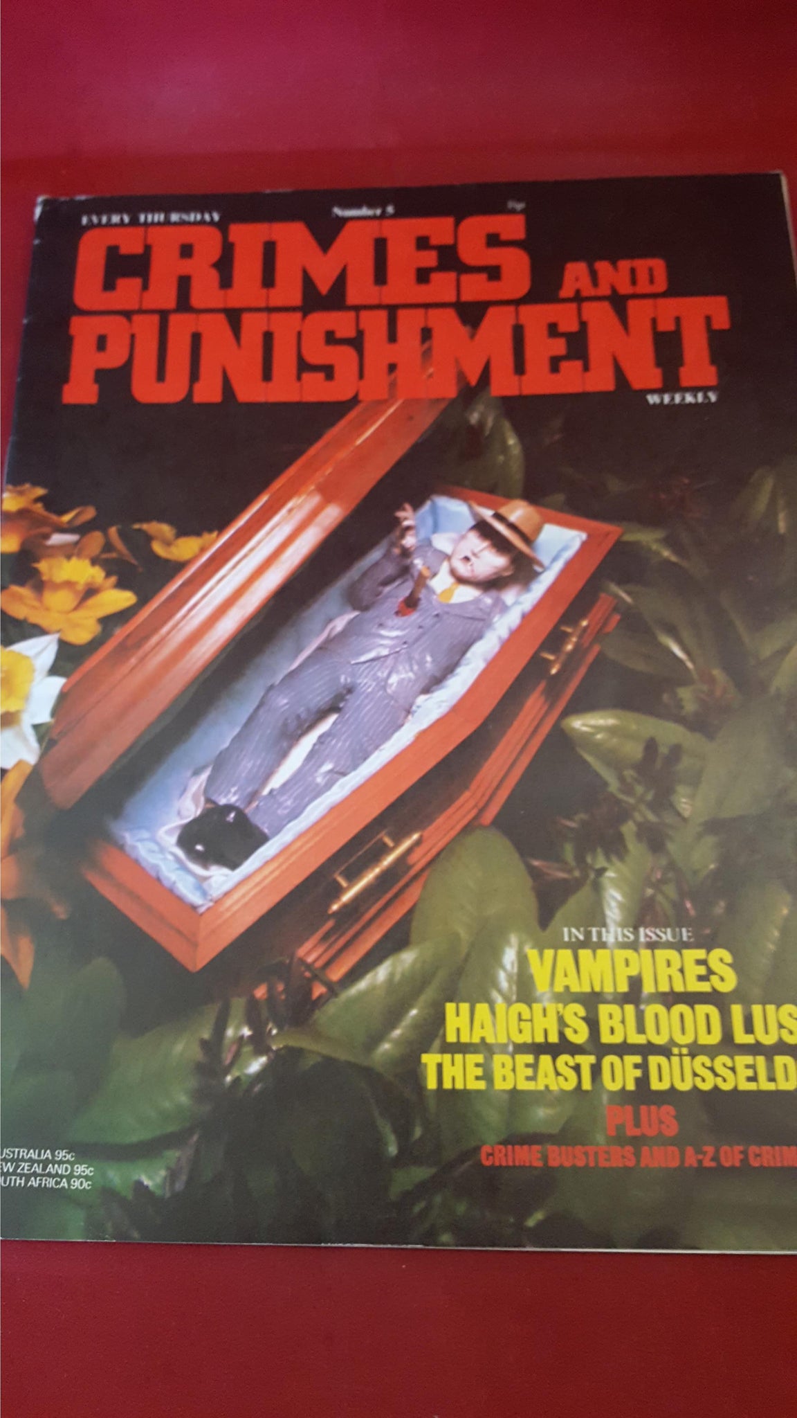 Angus Hall - Crimes and Punishment Weekly, Number 5, 1973 – Richard ...
