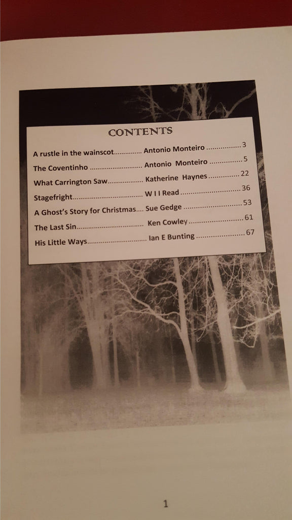 The Silent Companion Issue Number 7- Editor Clive Ward – Richard Dalby ...