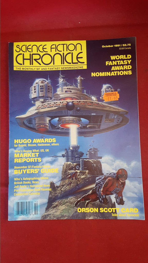 Andrew I Porter - Science Fiction Chronicle October 1991 Volume 13, Nu ...