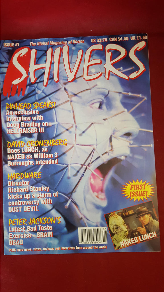 Shivers The Global Magazine of Horror Issue Number 1, 1992 – Richard ...
