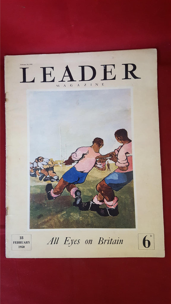 Leader Magazine 18 February 1950 Volume 7 Number 16 – Richard Dalby's ...