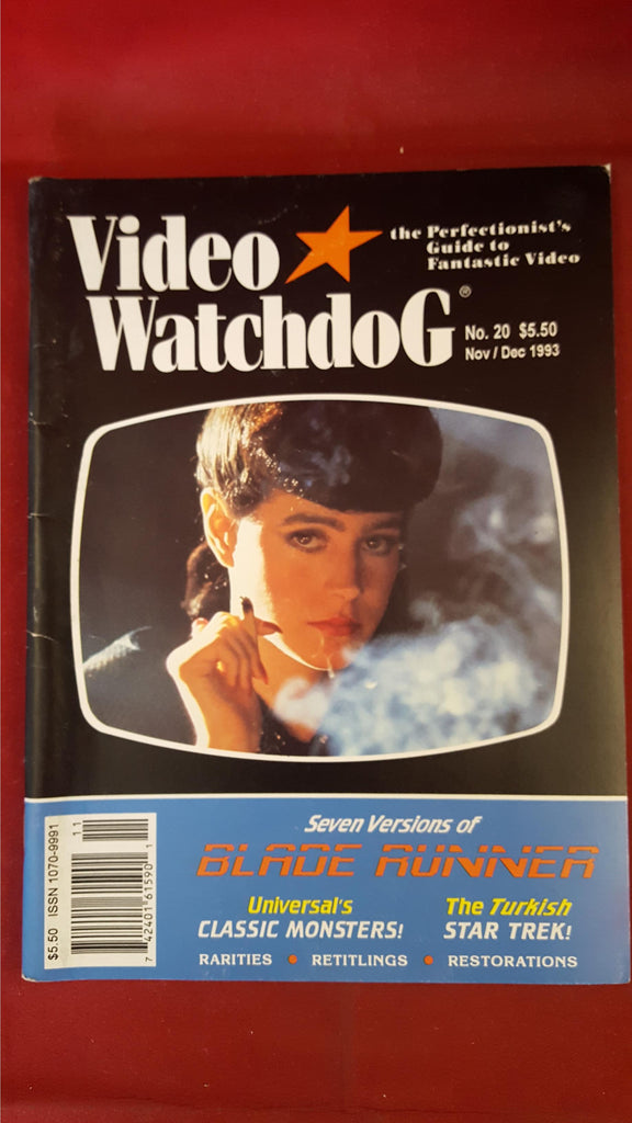 Video Watchdog Number 20 November/December 1993 – Richard Dalby's Library