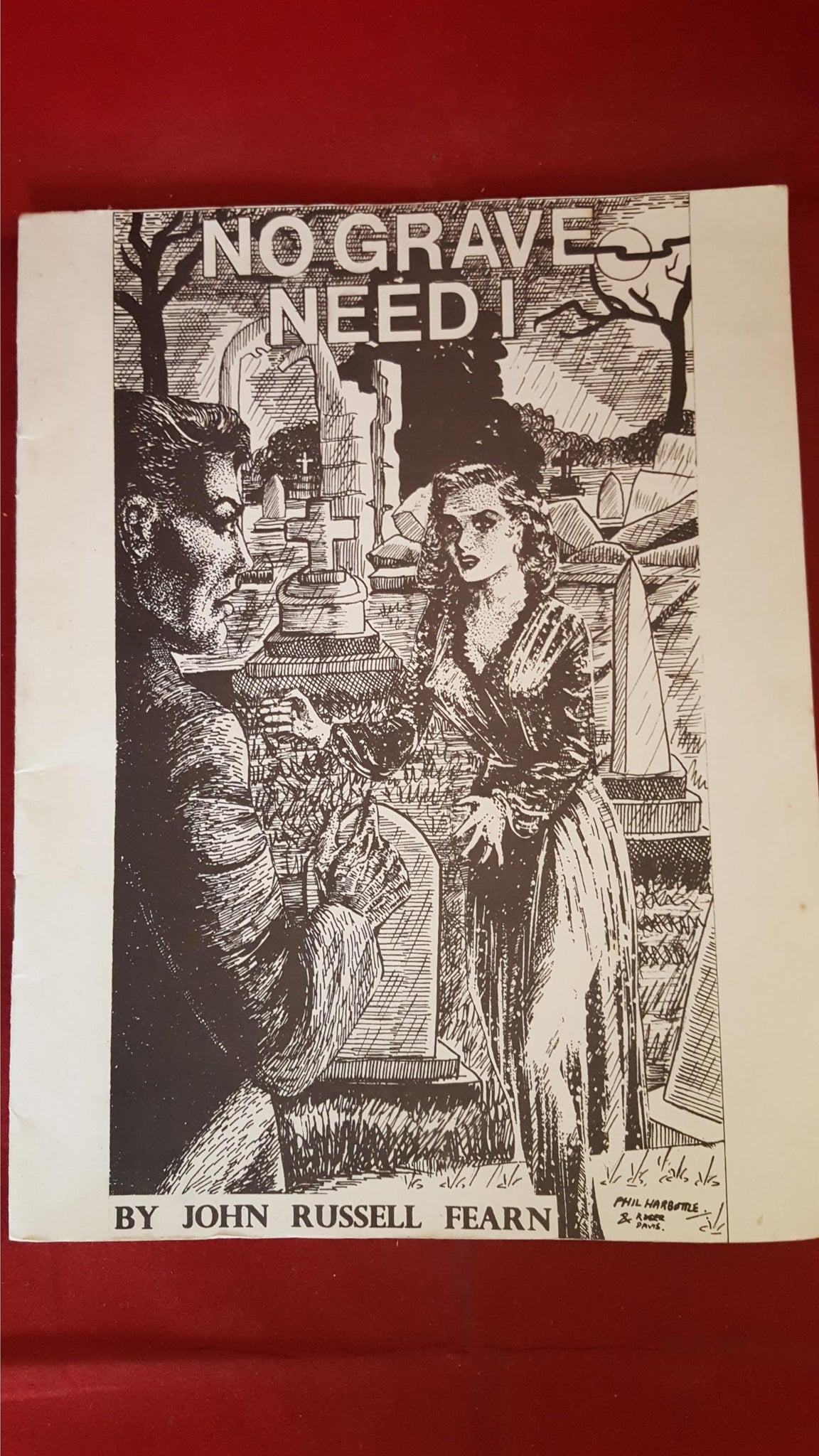 John Russell Fearn - No Grave Need I, Philip Harbottle, 1984, First Ed ...