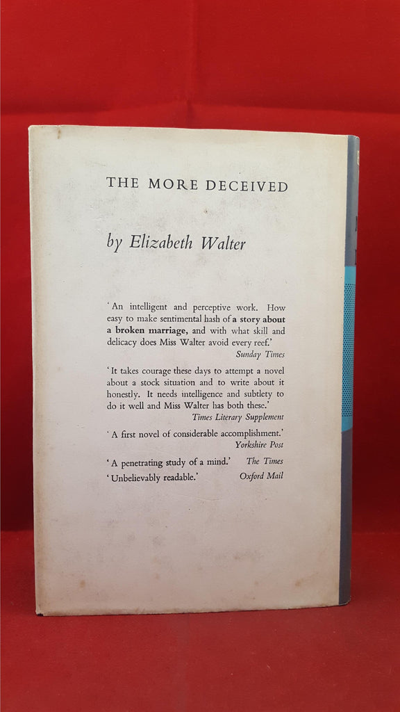 Elizabeth Walter - The Nearest and Dearest, Harvill Press, 1963 ...