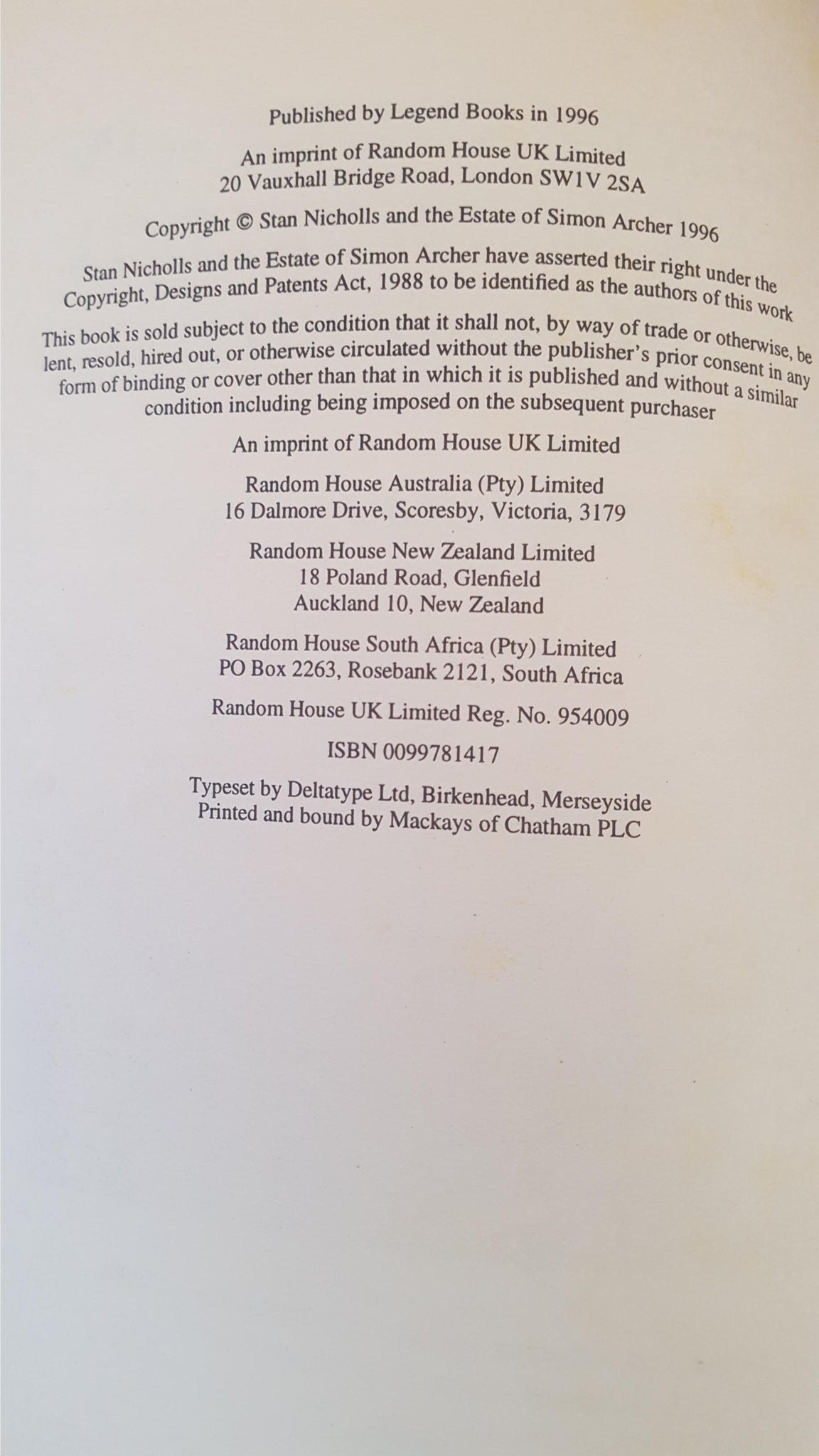 Simon Archer & Stan Nicholls - Gerry Anderson The Authorised Biography – Richard Dalby's Library